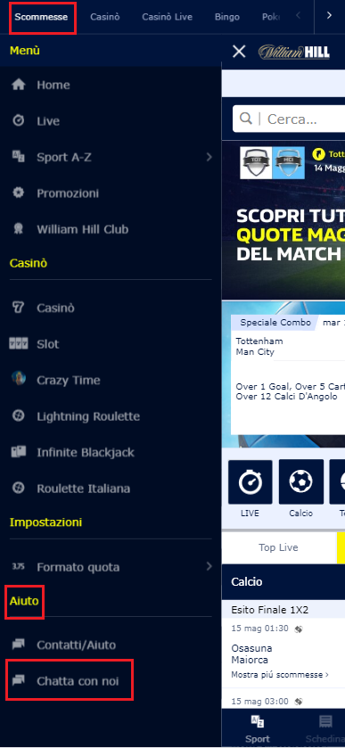 Come contattare la nostra Assistenza Clienti – WH Italy